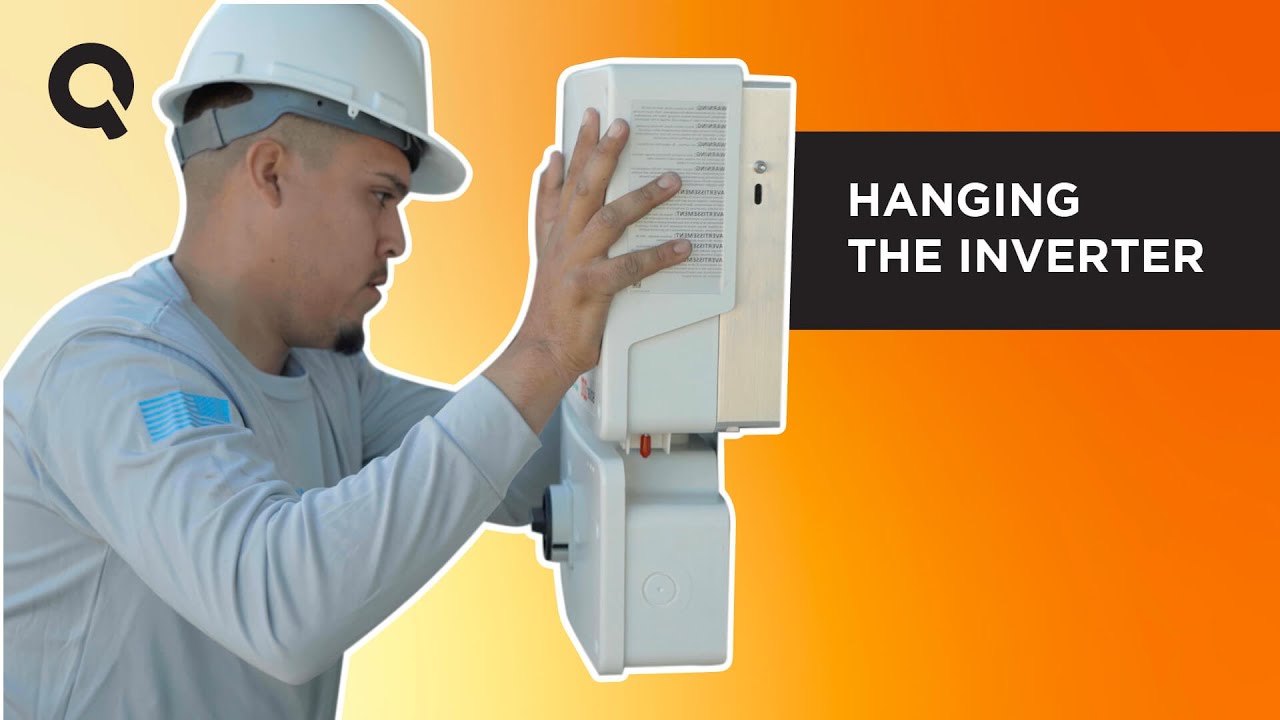INSTALLING Solar with Inty Power - Ep. 4 - Hanging The Inverter - YouTube
