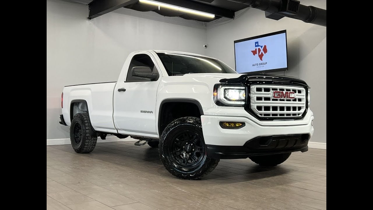 2017 GMC Sierra 1500 Regular Cab Long Bed 4x2 Pickup Truck 5.3L EcoTec3 ...