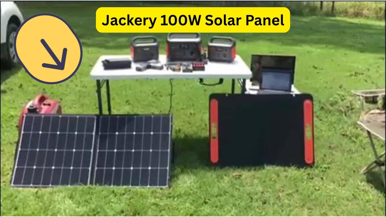 Jackery SolarSaga 100W Bifacial Portable Solar Panel |Jackery Solar ...