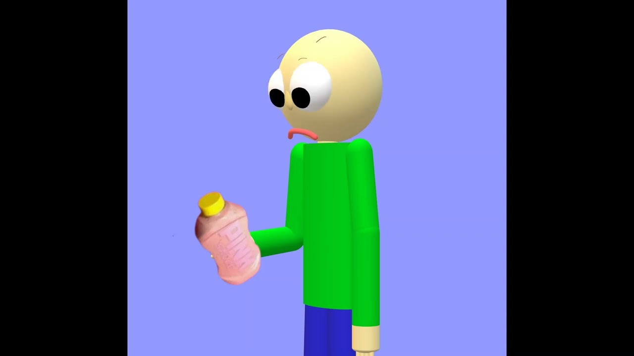 Baldi Tries The Pink Sauce - YouTube
