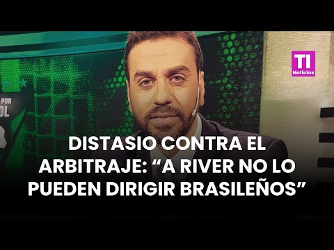 Nicolás Distasio: "Los brasileños ven a #River como una amenaza" - YouTube
