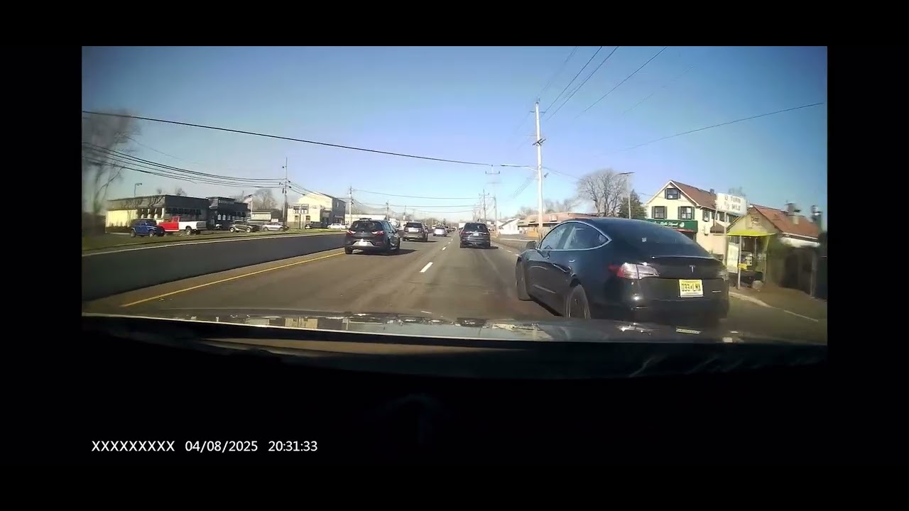 Tesla driver artificial malfunction - YouTube