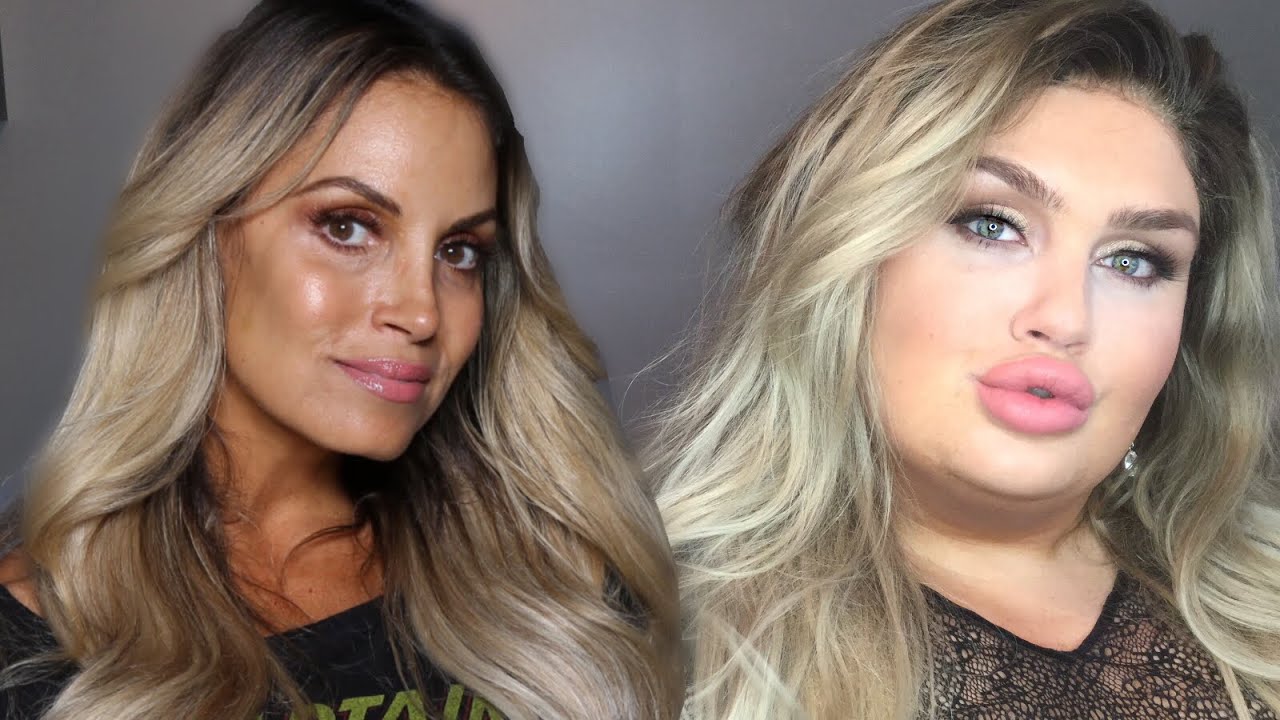 Trish Stratus Hair & Makeup Tutorial - YouTube