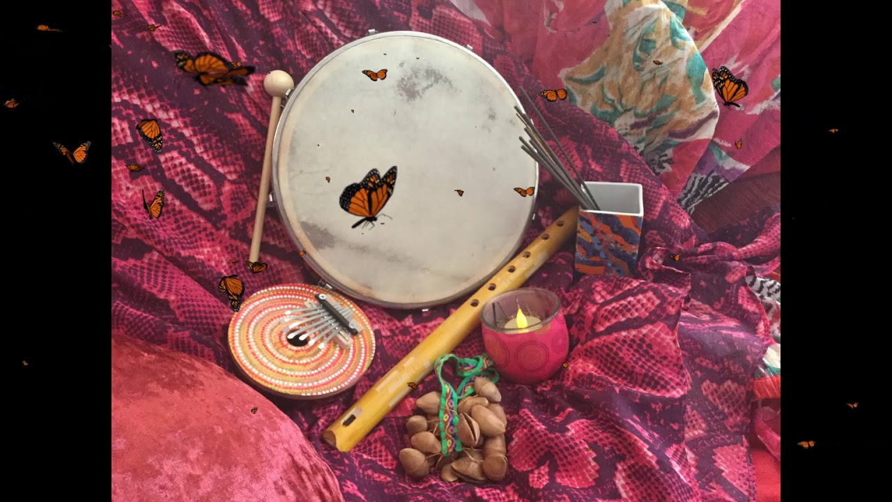 Nomad | Music for peace and tranquility | Flute, Kalimba, Frame drum ...