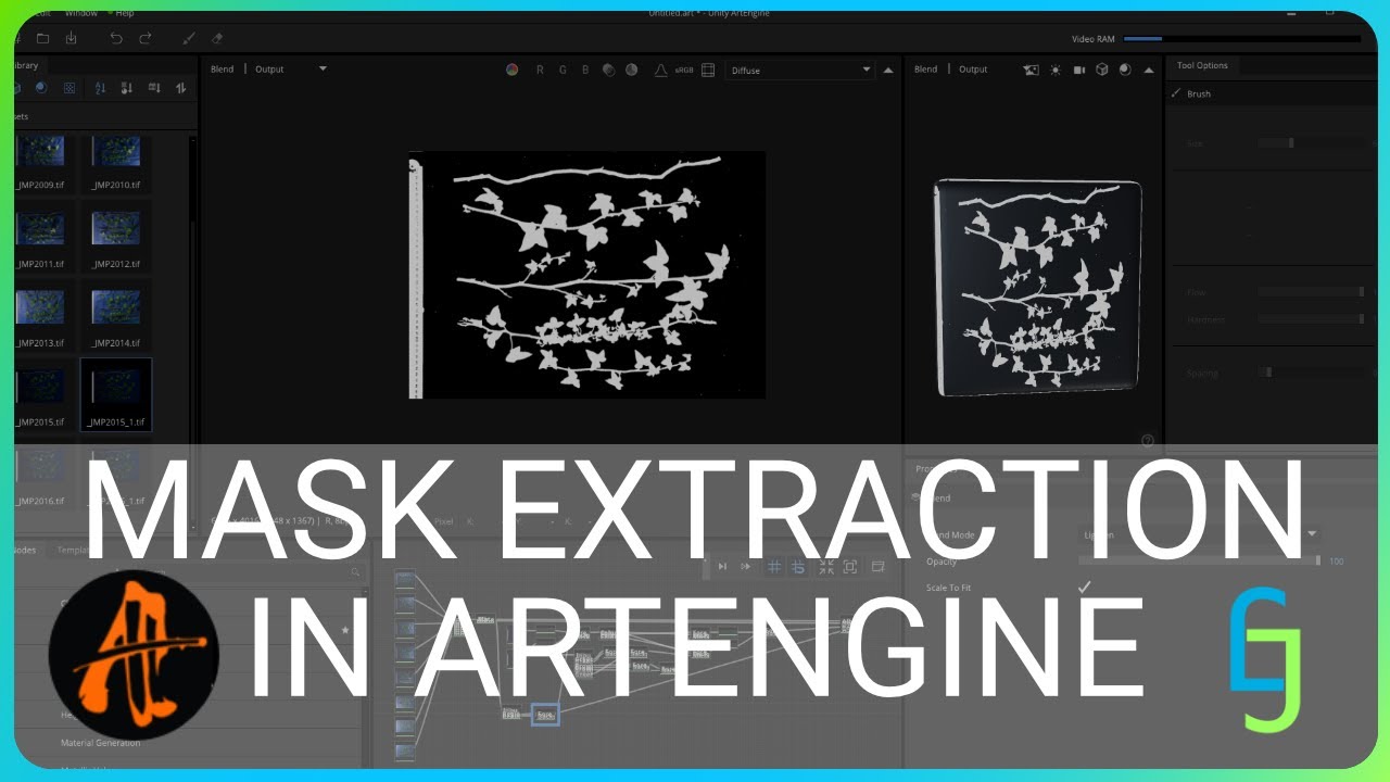 Mask extraction in Artengine - YouTube