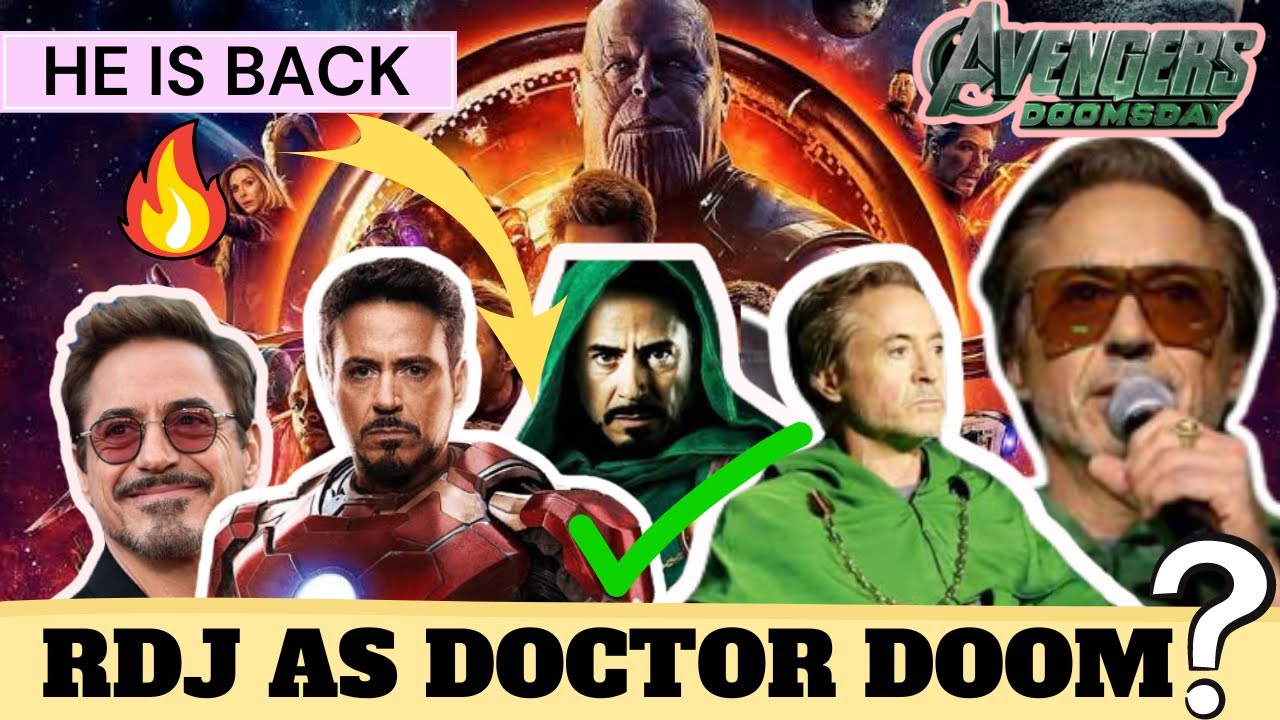 Omg | RDJ Is Back | Robert downey Jr. As Doctor Doom | AjThings | - YouTube