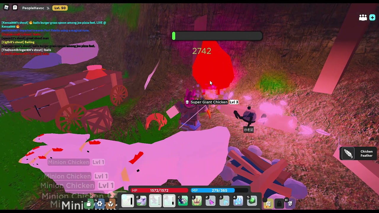 Vesteria: Super GIant Chicken - YouTube