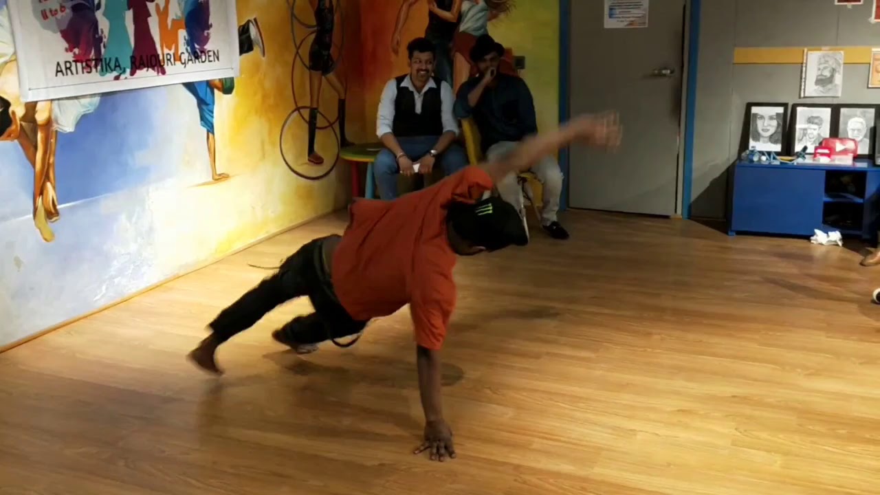 B Boying on the Floor - YouTube