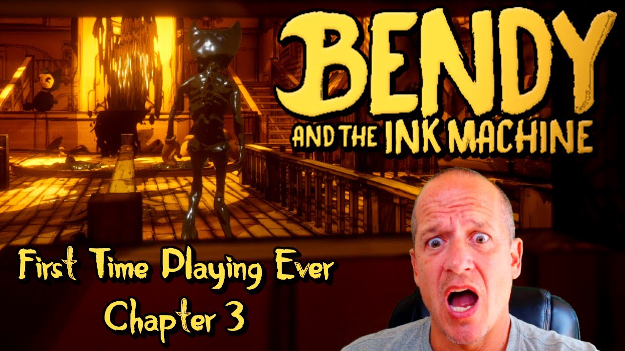 BENDY & THE INK MACHINE - First Time Playing Ever - Chapter 3 - Cartoon ...
