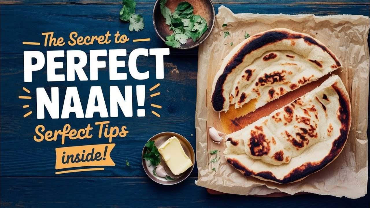 The Secret to Perfect Naan Tips and Trick | Foodholic - YouTube