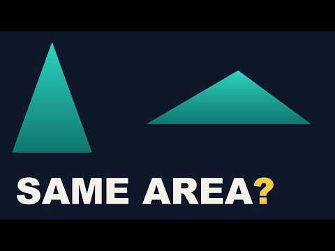 Every triangle is exactly half of its box