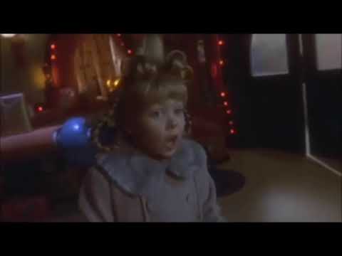 How the grinch stole Christmas: Cindy Lou meets the grinch