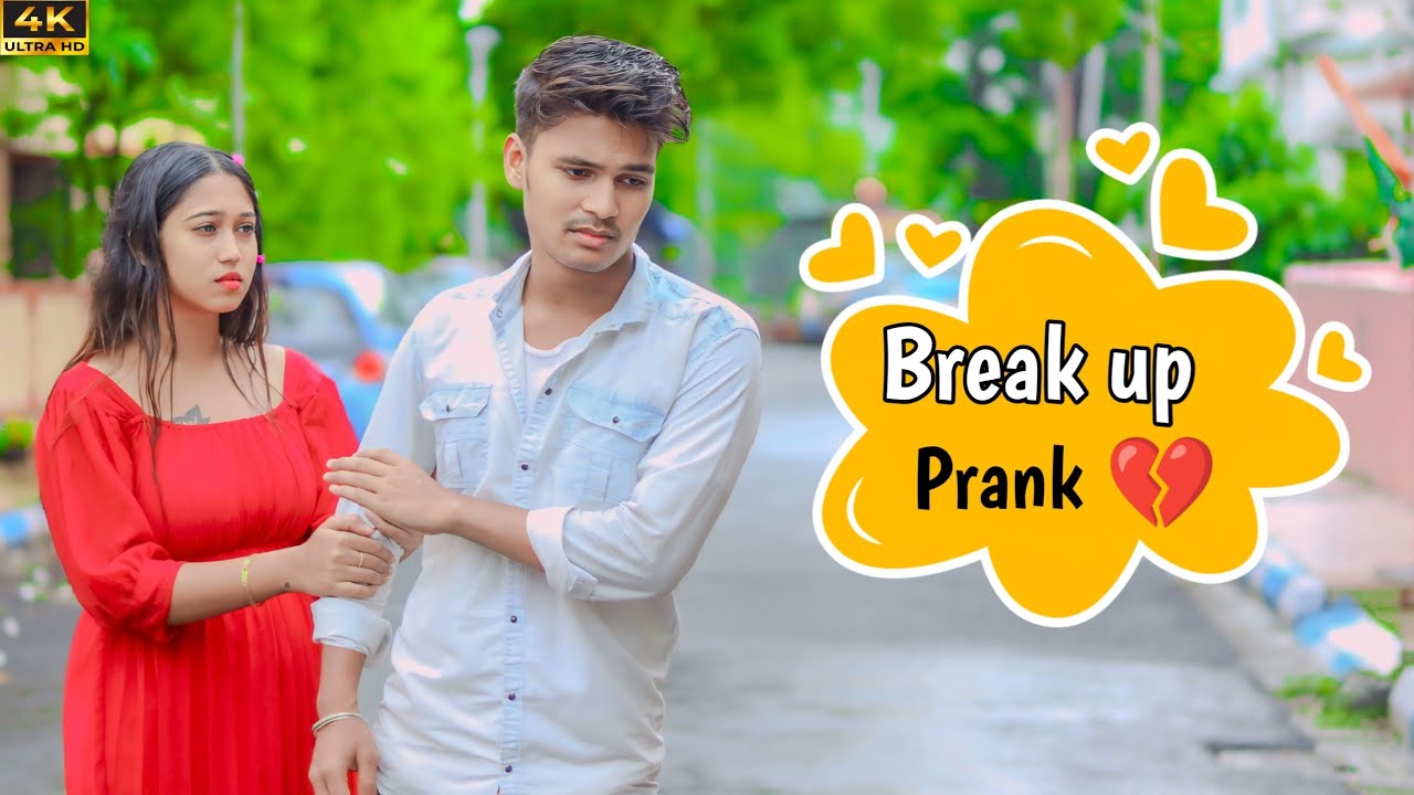 break up 💔 Prank || Prank on cute girl || Prank boy babusona - YouTube