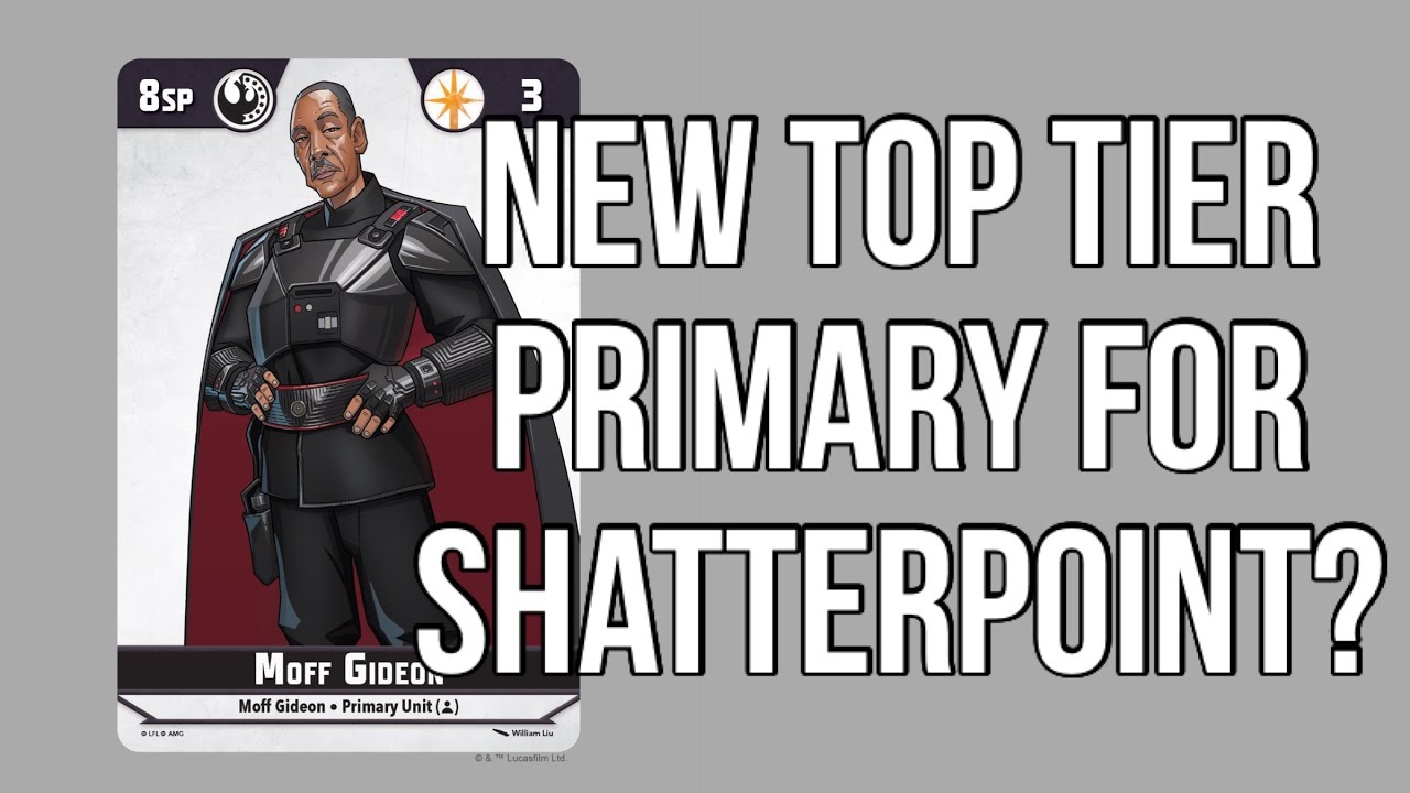 Moff Gideon stats revealed for Shatterpoint Squad pack You Have What I ...