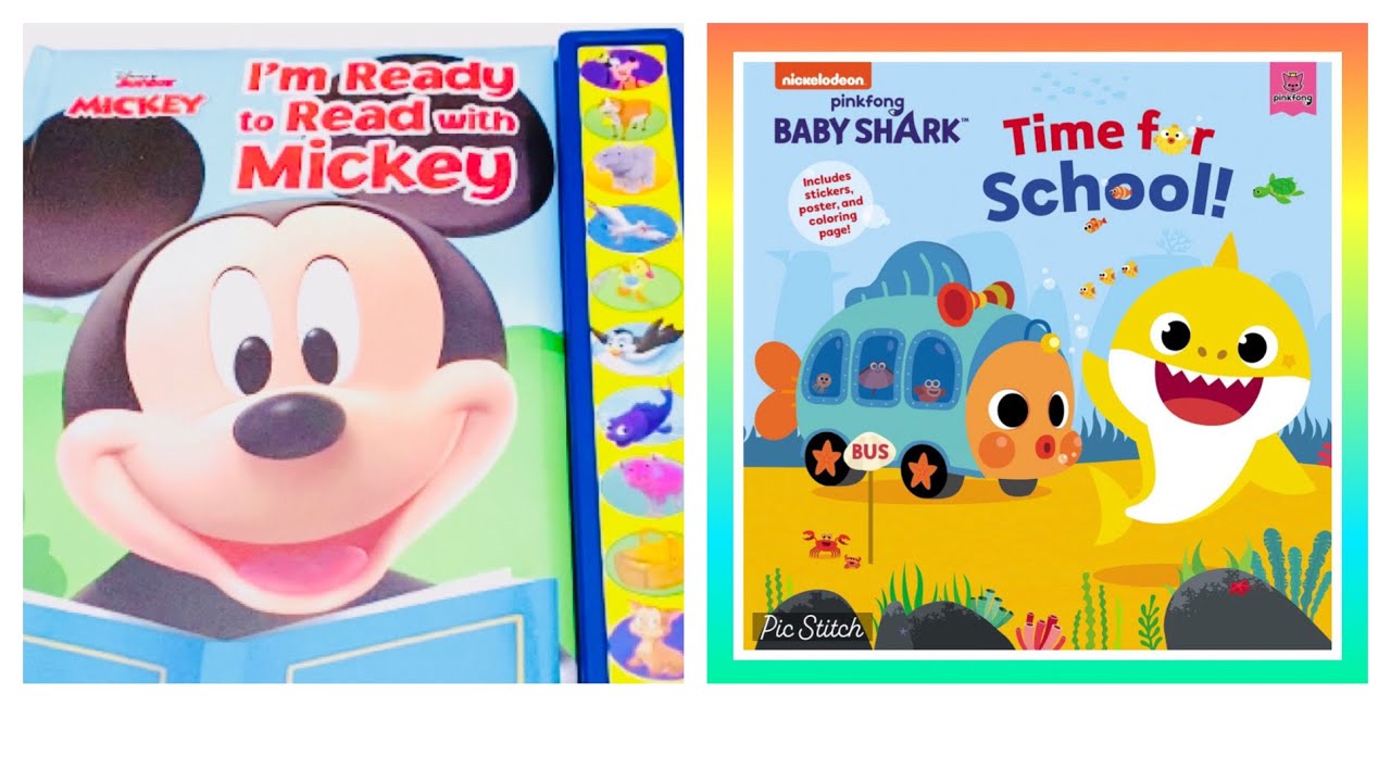 Kids Book Read Aloud: I’m Ready to Read with Mickey|Pinkfong Baby Shark ...