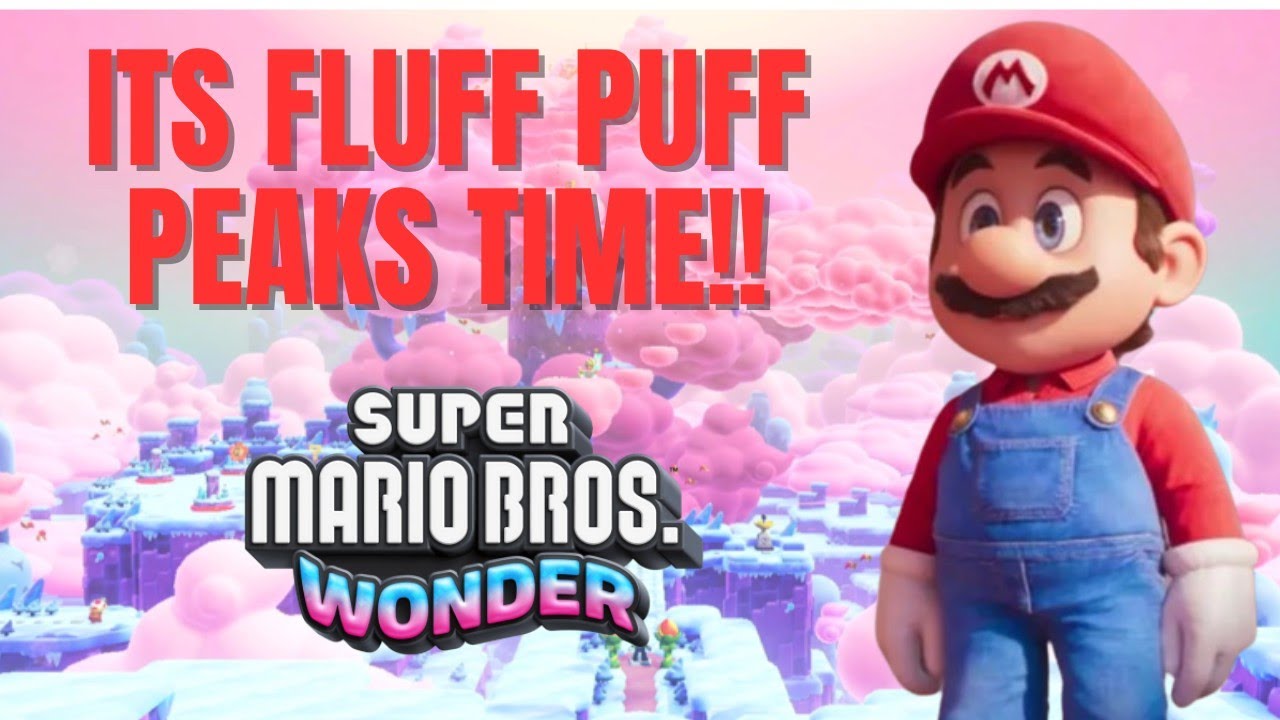 Discover the Wonders of Fluff Puff Peaks in Super Mario Bros Wonder ...