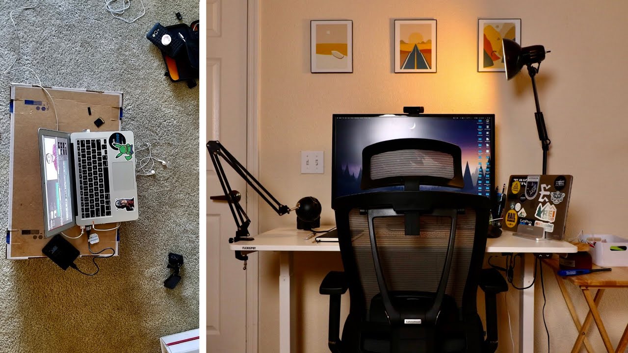 How I upgraded my DESK Setup! - YouTube