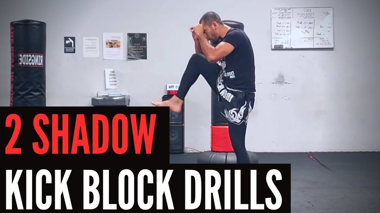 Build SOLID KICK BLOCKS with this SHADOW BOXING MUAY THAI Defense Drill ...