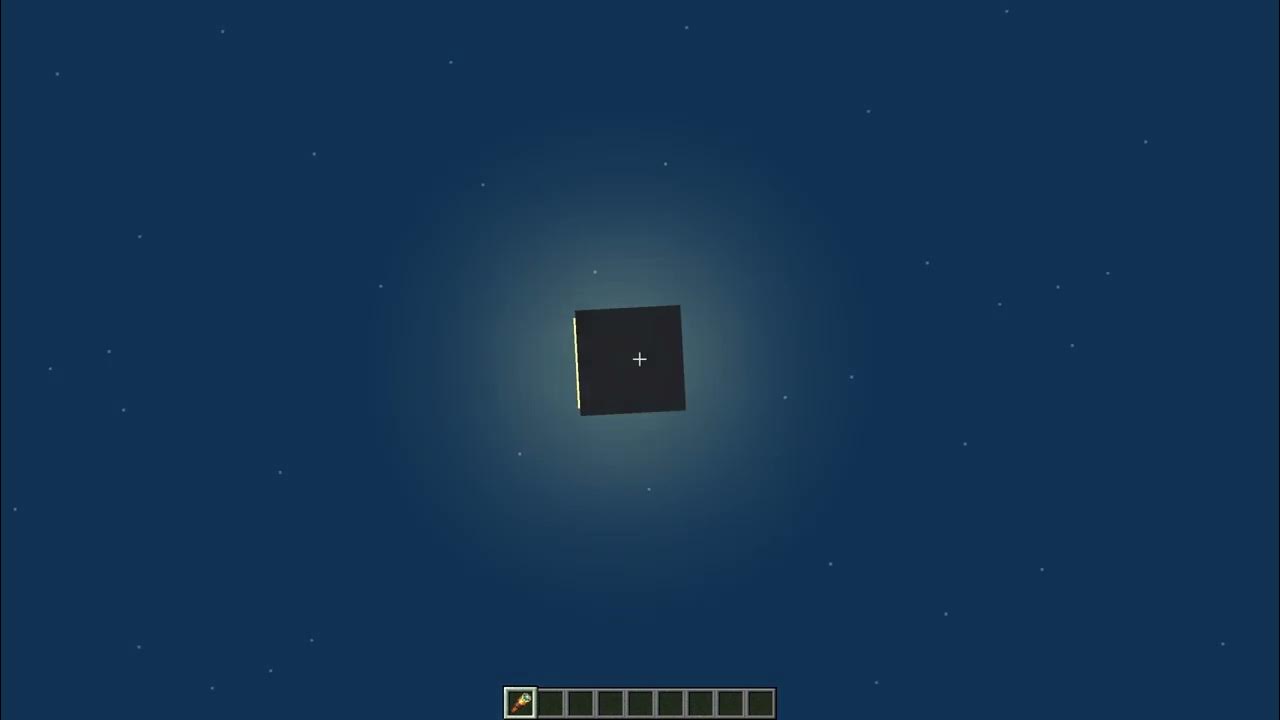 Minecraft Solar Eclipse but more realistic - YouTube