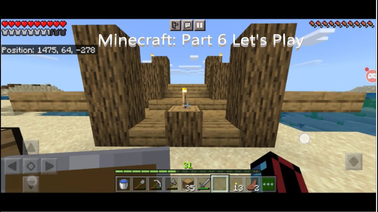 Minecraft Part 6 Let's Play - YouTube