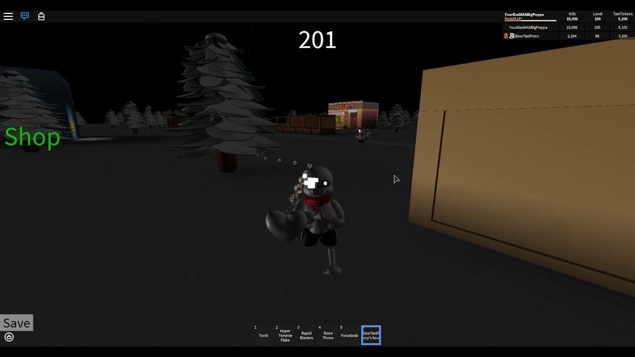 Roblox Undertale Survive the Monster: Geno Sans REALLY Quick look - YouTube