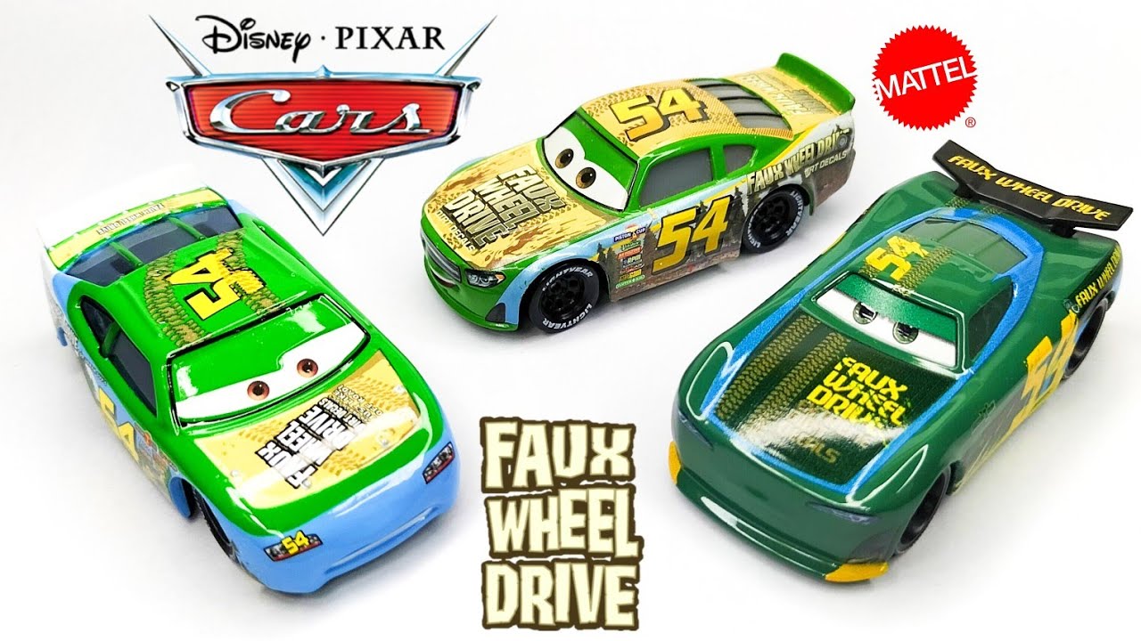 Mattel Disney Cars Team Faux Wheel Drive #54 (2023) Review - YouTube