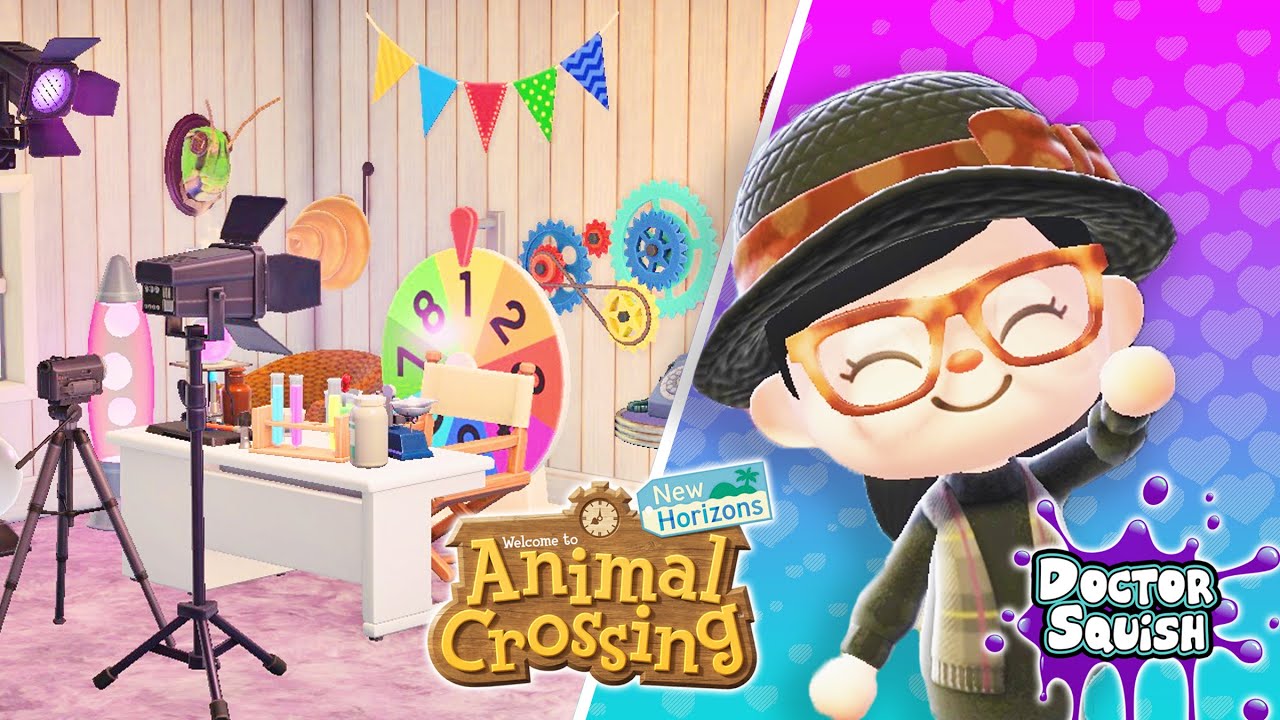Doctor Squish in Animal Crossing! 5 Star Island Tour - YouTube