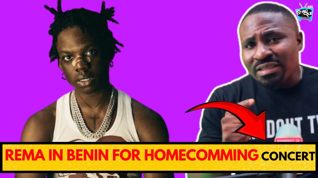 Bard Boy Rema In Benin Ahead Of His Homecoming Concert + Spotted K ...