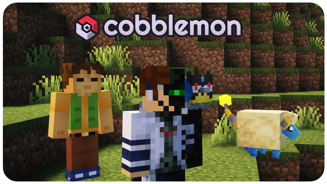 Beating the First Gym Leader: Brock | Minecraft Cobblemon - YouTube