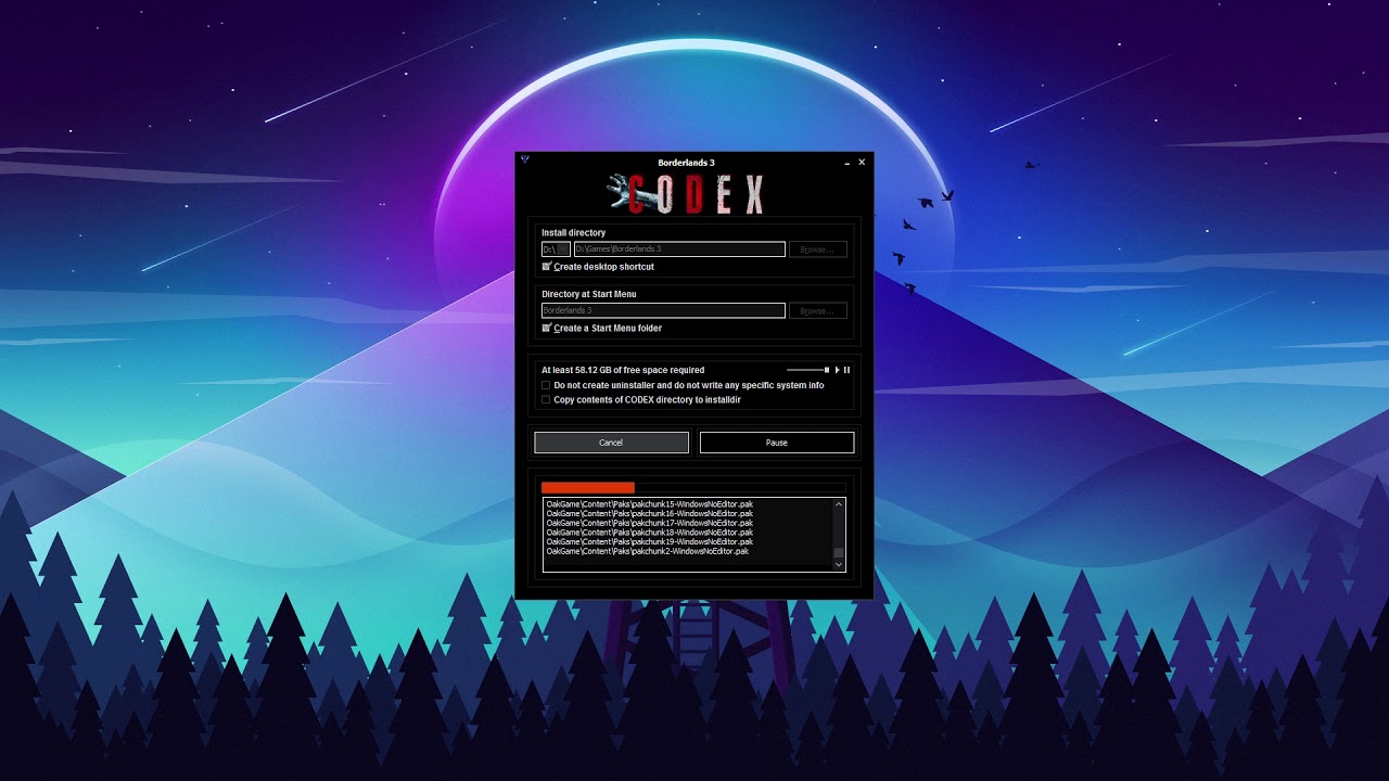 CODEX Installer Music - Borderlands 3 - 10/2019 - YouTube