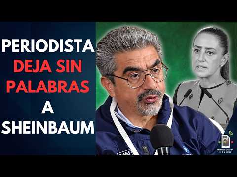 Jorge Chaparro QUESTIONS Sheinbaum and LEAVES HER SPEECHLESS during her morning press conference ...