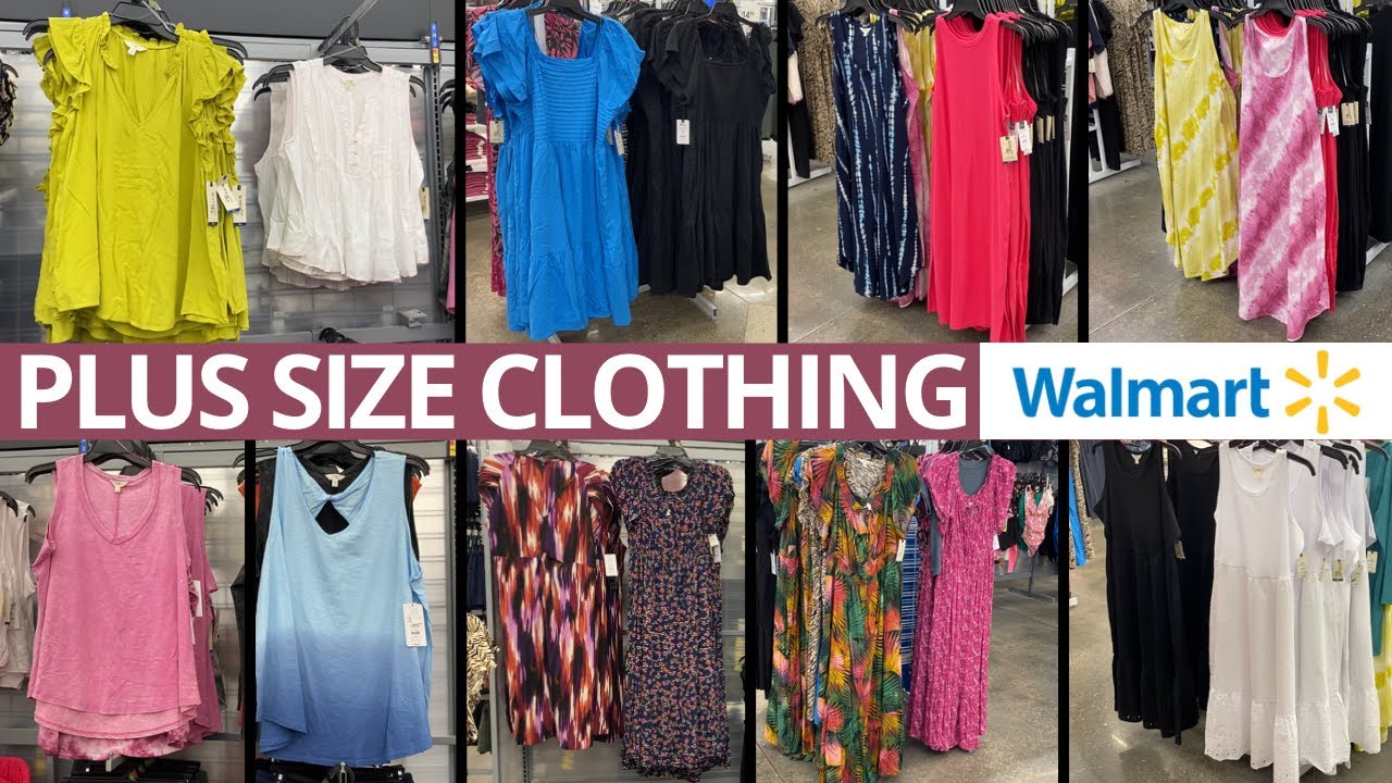 💕WALMART PLUS SIZE CLOTHING‼️WALMART SHOP WITH ME | WALMART PLUS SIZE ...