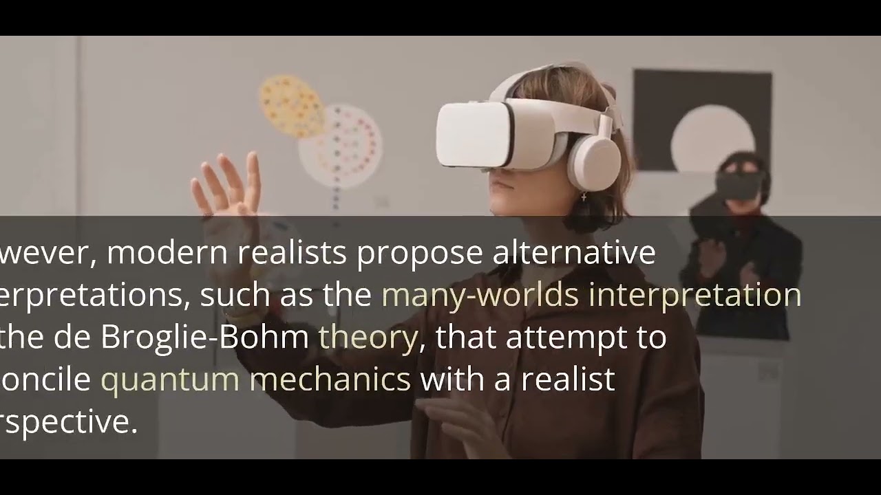 modern realism in quantum physics. - YouTube