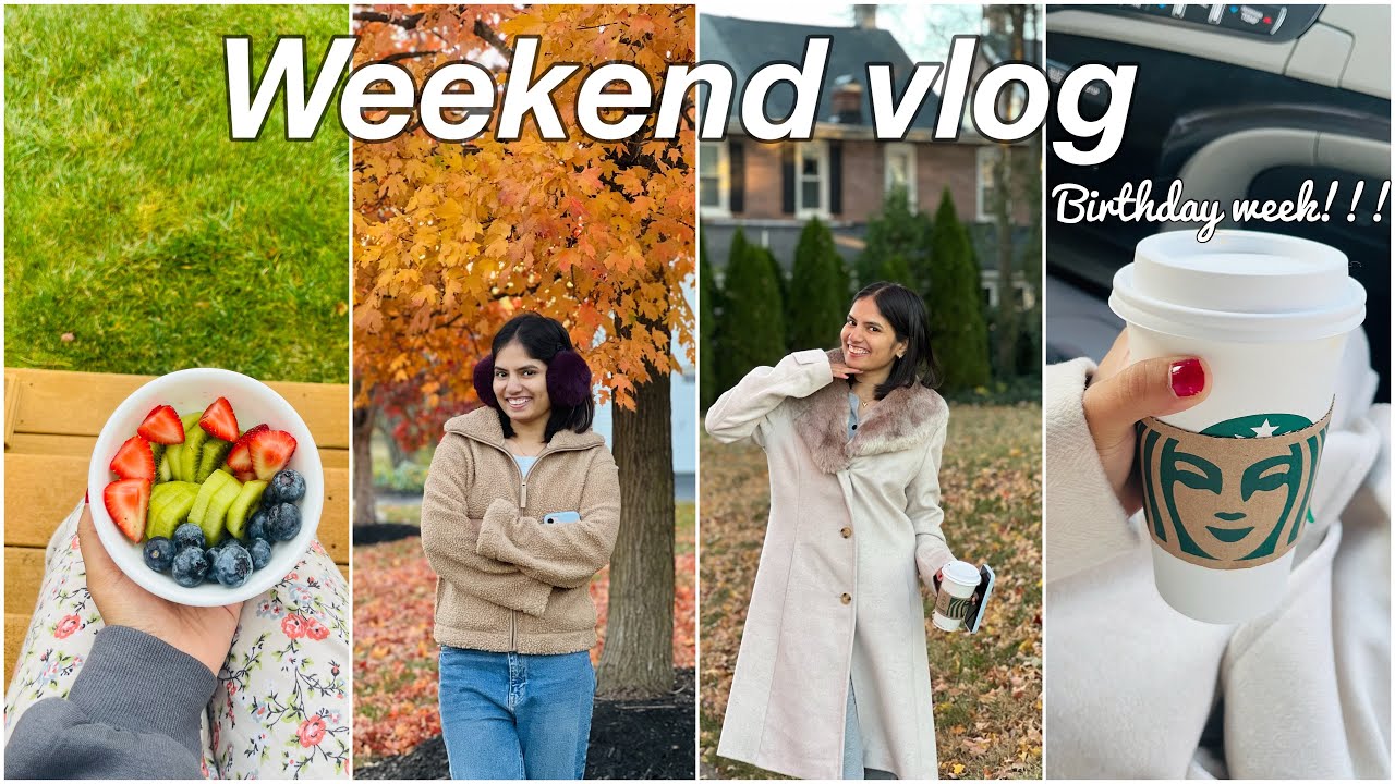 WEEKEND VLOG | Turning 26 | First weekend in USA - YouTube