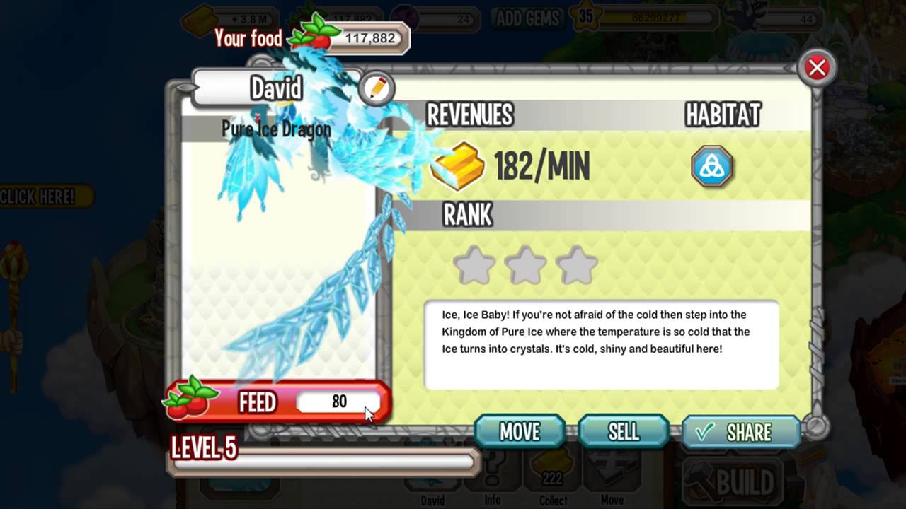 Pure Ice Dragon - Dragon City - YouTube