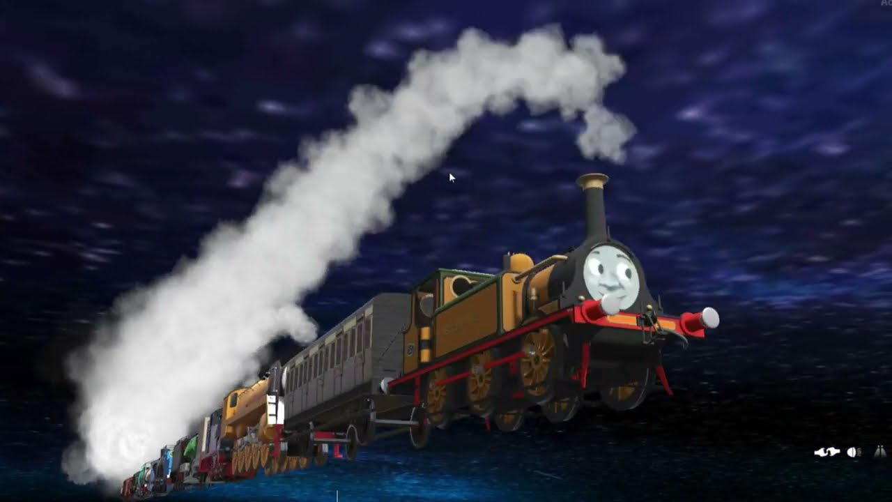 STEPNEY THE ORANGE TRAINZ AND FRIENDS - FLY TO THE SKY!-THOMAS AND ...