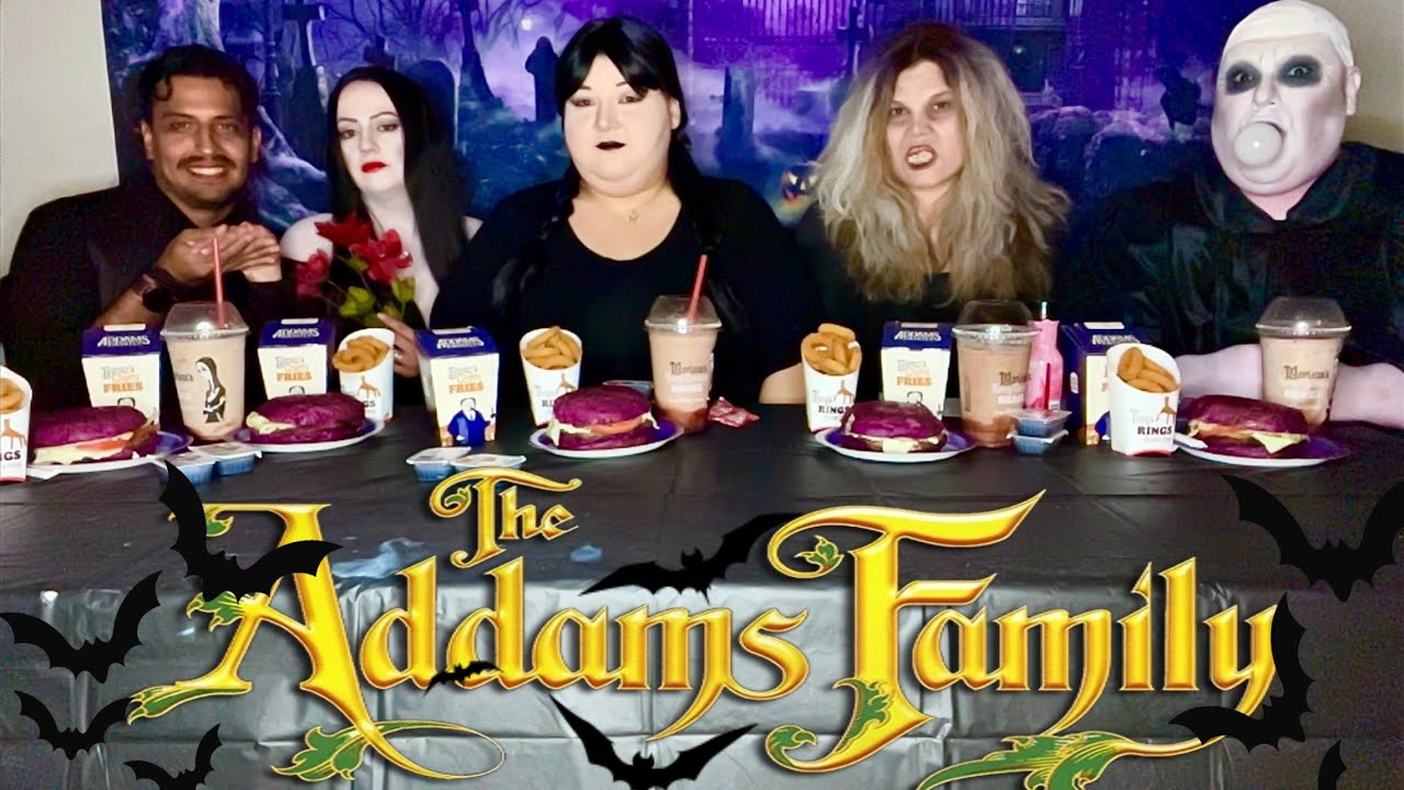 The Addams Family🦇~Burger King - YouTube