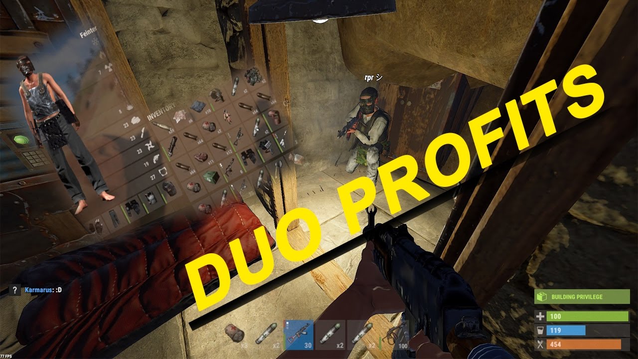 DUO RUST Plays is the life for me! - YouTube
