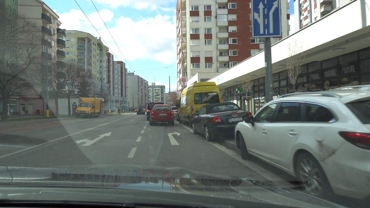 Driving in Bratislava, Slovakia in 4K - YouTube