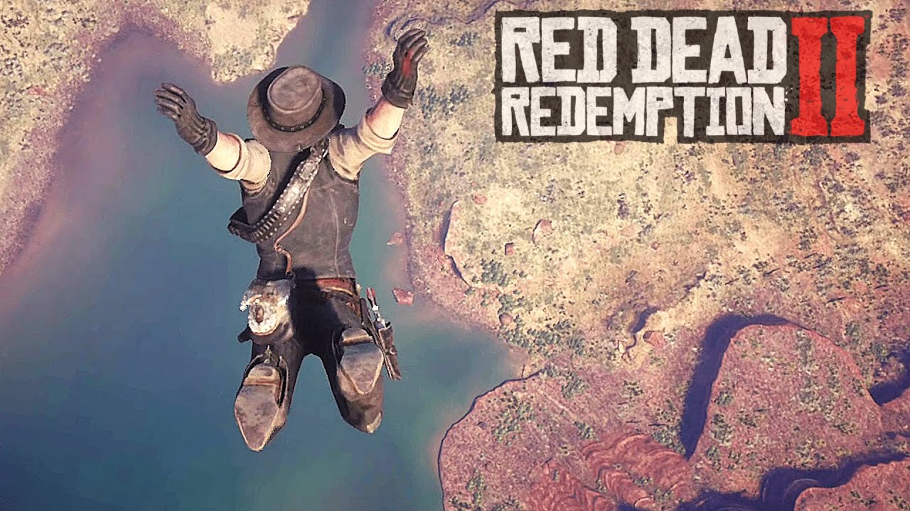 Red Dead Redemption II - Bridge of Death/Trampoline Tent Compilation ...