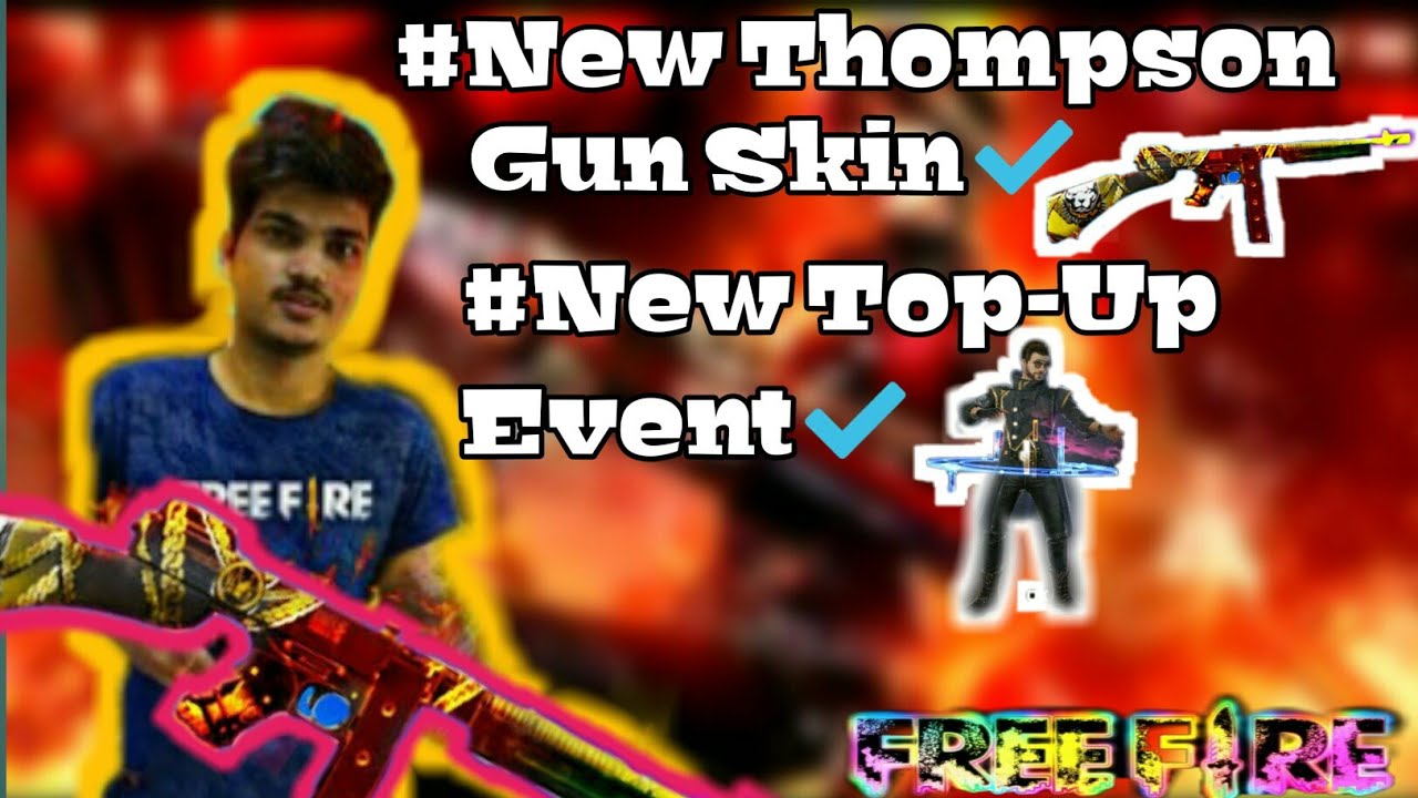 Thompson Gun🔫 Skin Coming In Free Fire ] By By Mp40 😂] Full detail] New ...