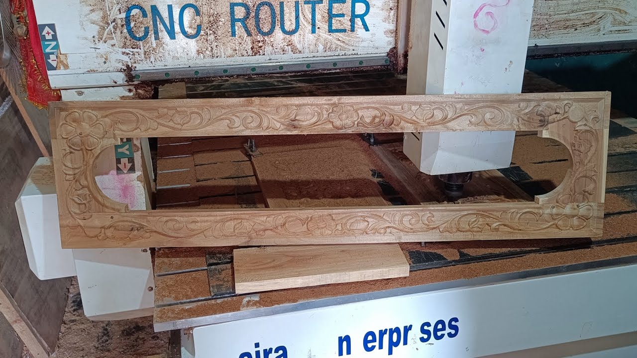 cnc window carving 🪟 - YouTube