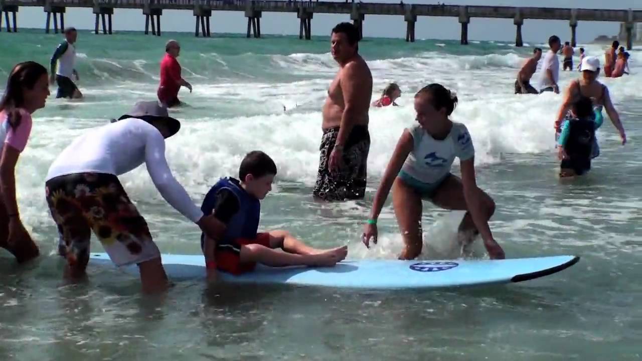 Surfer for Autism, Palm Beaches - YouTube