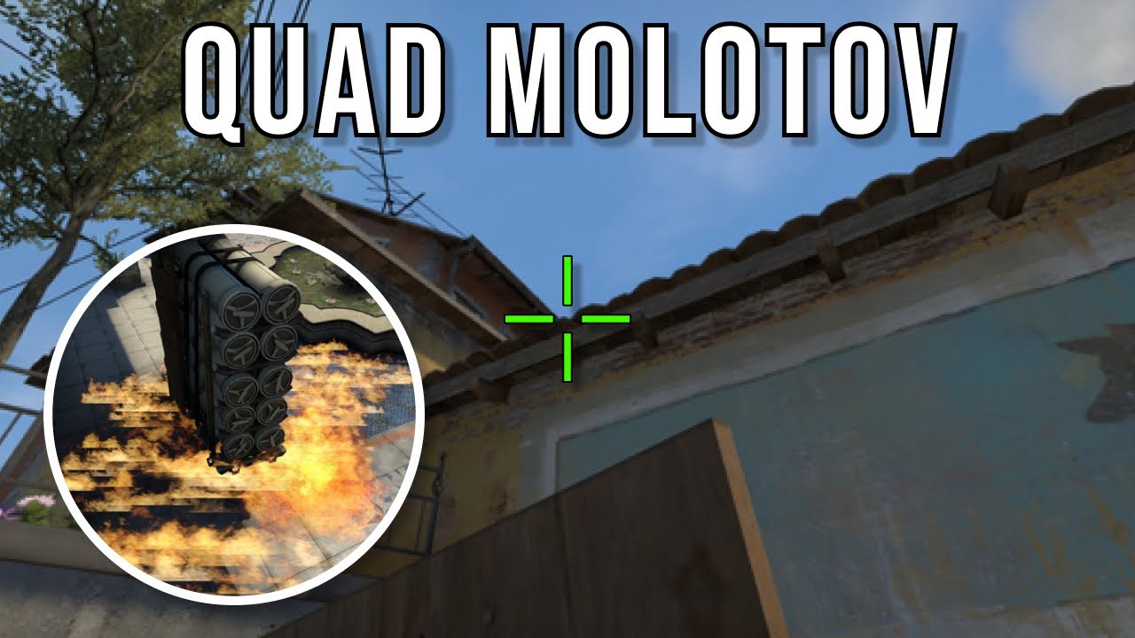Inferno Quad Molotov from Banana | CS:GO - YouTube