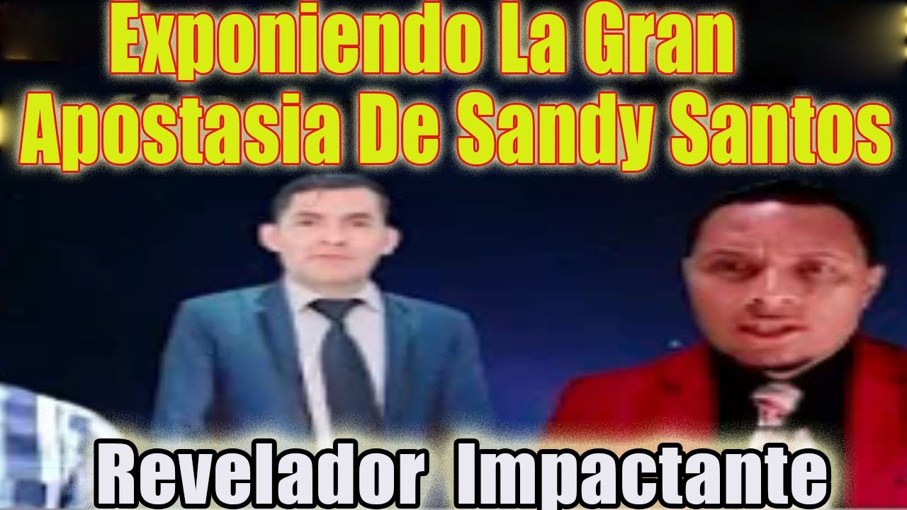 Llamando A Sandy Santos A El Arrepentimiento-Amonestasion Cristiana A ...