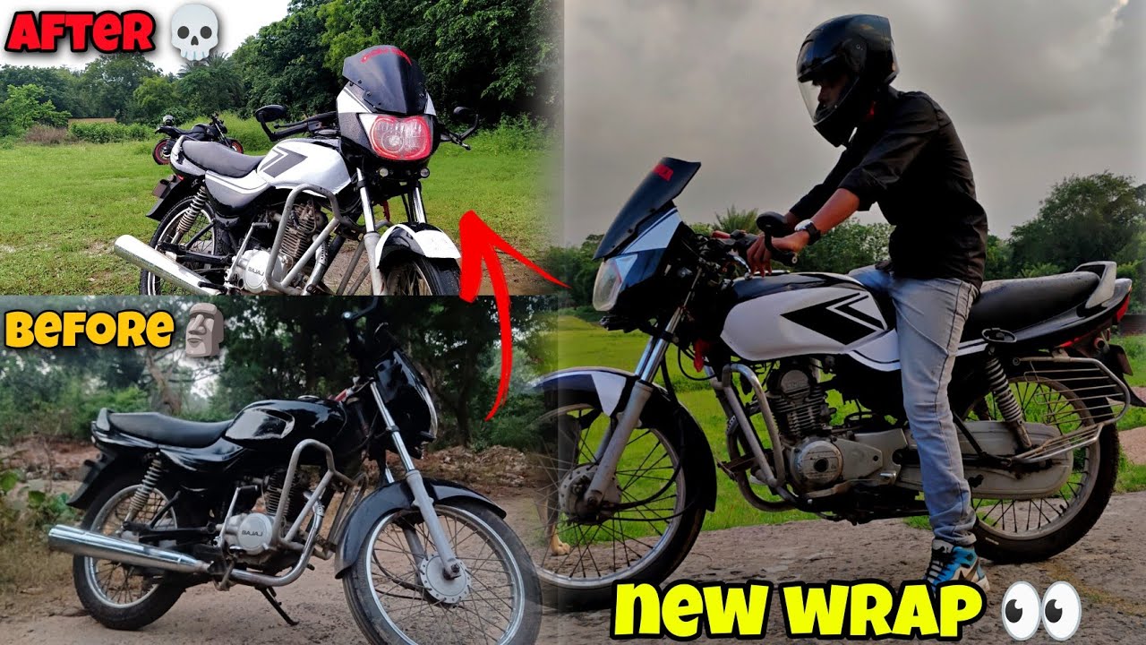 CT 100 NEW WRAP 💀 || BEFORE AND AFTER LOOK 😩 || crj rider - YouTube