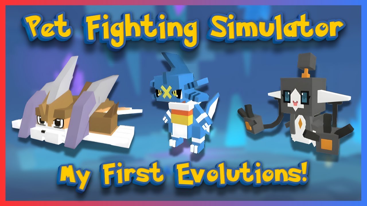 My FIRST Evolutions in Pet Fighting Simulator! - YouTube
