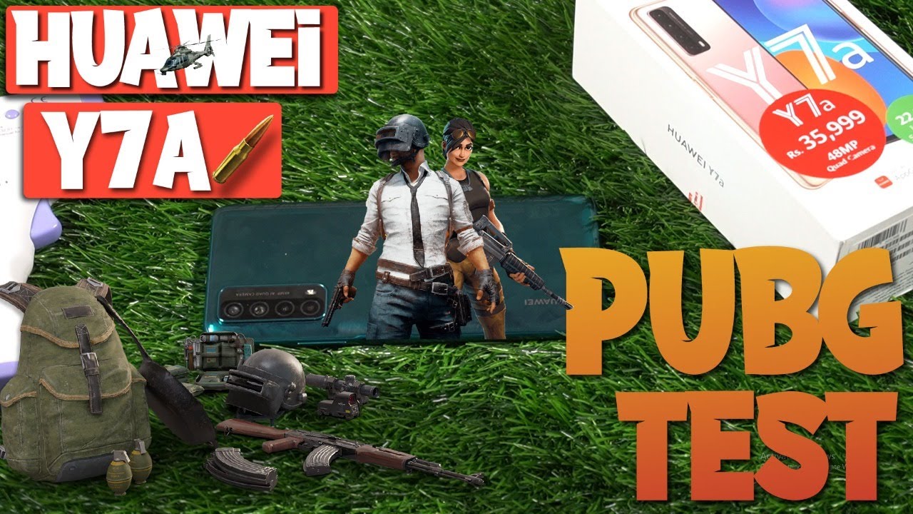 Huawei Y7a PUBG Test - Heat and Battery Test | All Settings Game Play ...