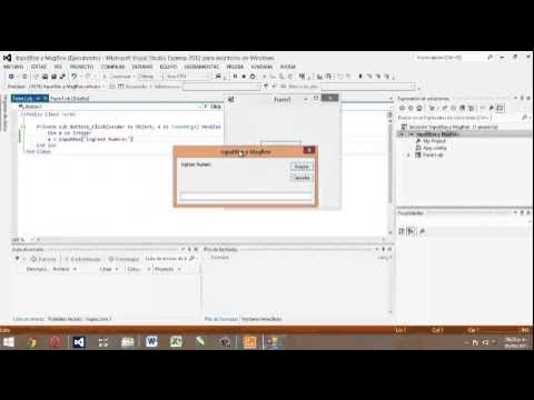 Visual Basic: INPUTBOX y MSGBOX - YouTube