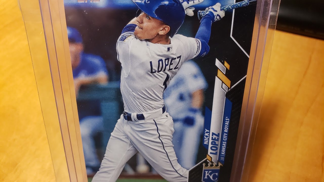 Some Nicky Lopez Rookies - YouTube